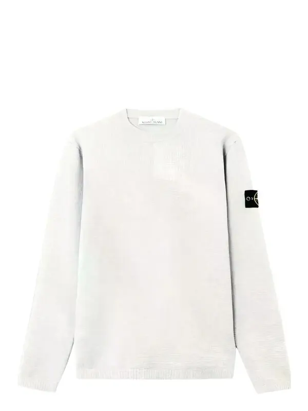 Stone Island Compass-badge Sweater - White