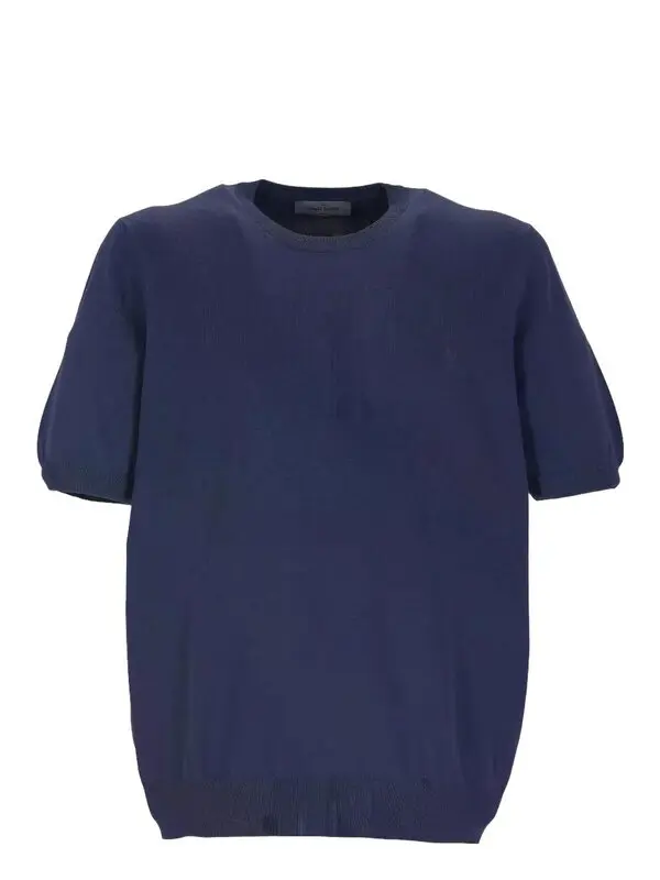 GRAN SASSO Crew-neck T-shirt - Blue