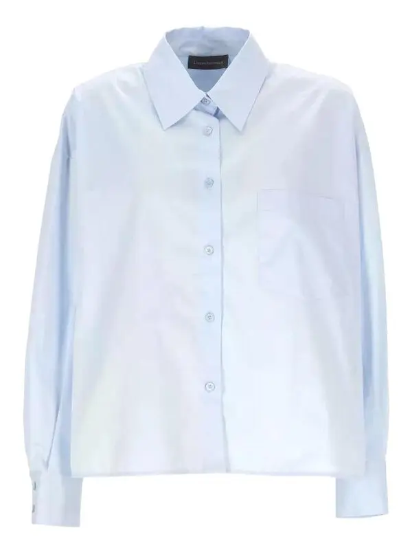 Lorena Antoniazzi Chest-pocket Shirt - Blue