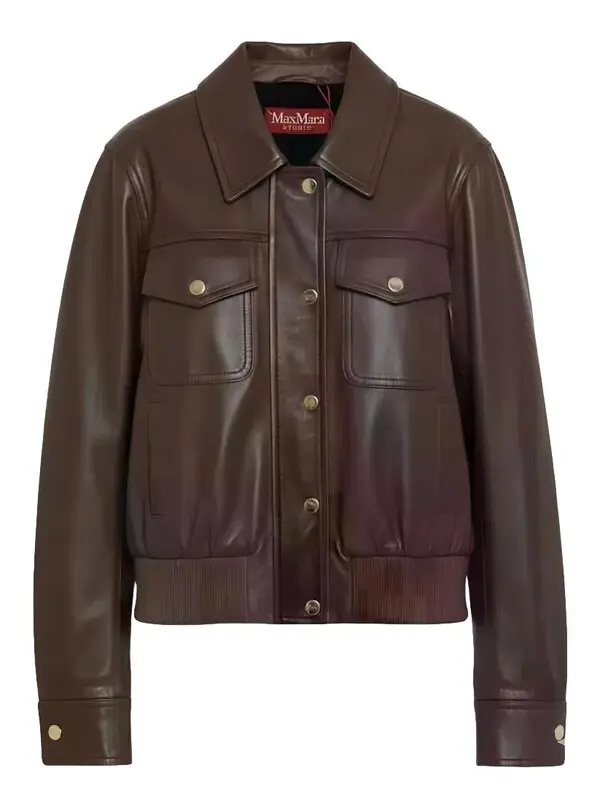 Max Mara Mstbiada Pocket Jacket - Brown