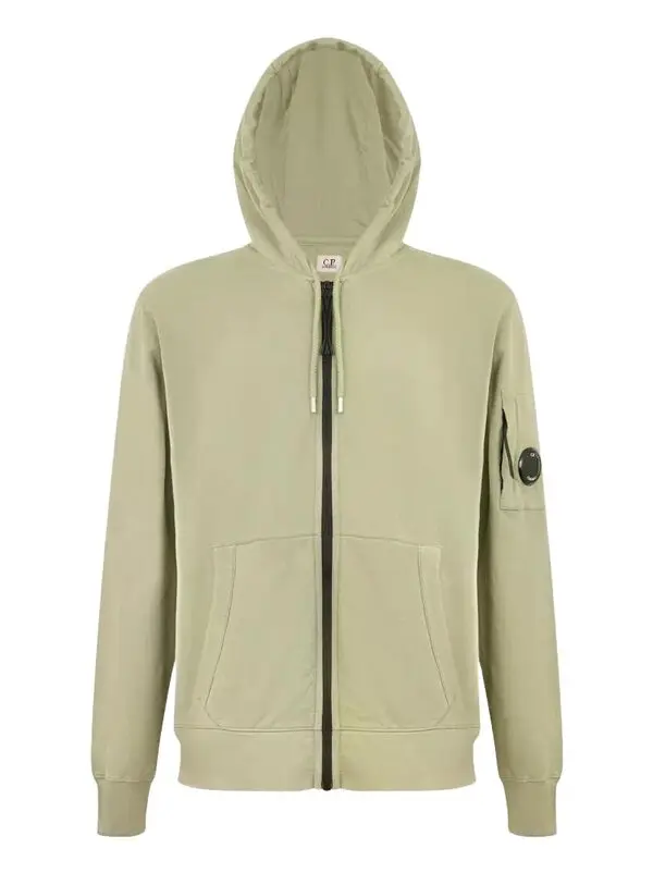C.P. COMPANY Zip-up Hoodie - Green