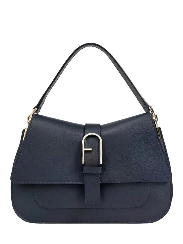 Furla Logo-buckle Shoulder Bag - Blue