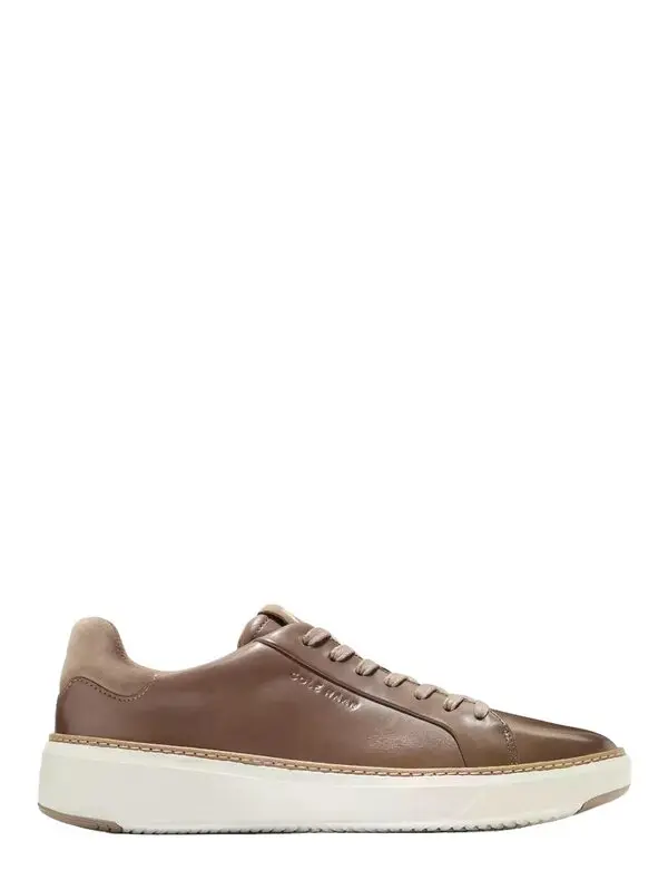 Cole Haan Grandpro Topspin Leather Sneakers - Brown