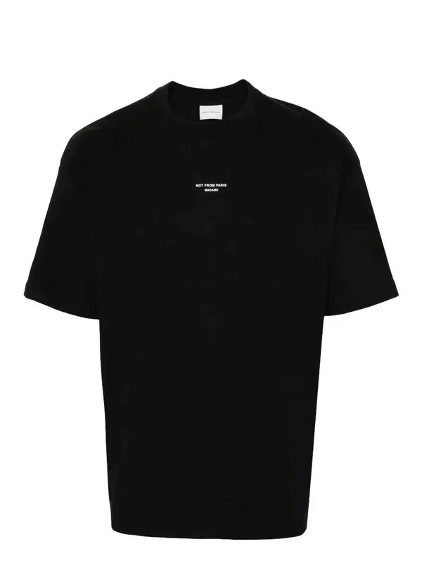 Drole De Monsieur Graphic T-shirt - Black