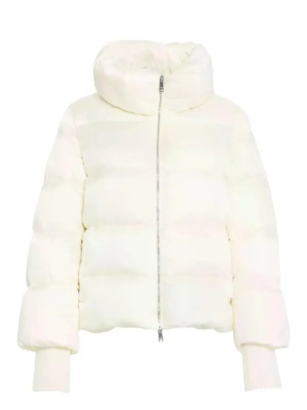 Add Quilted Puffer Jacket - White