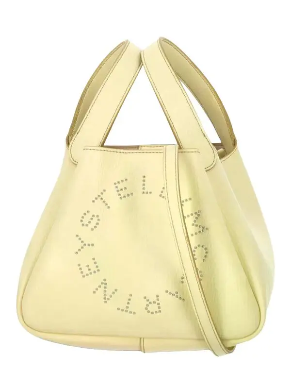 Stella McCartney Logo-detail Tote - Neutrals
