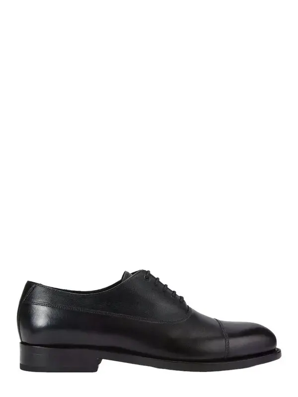 Kurt Geiger Leather Sloane Oxford Shoes - Black