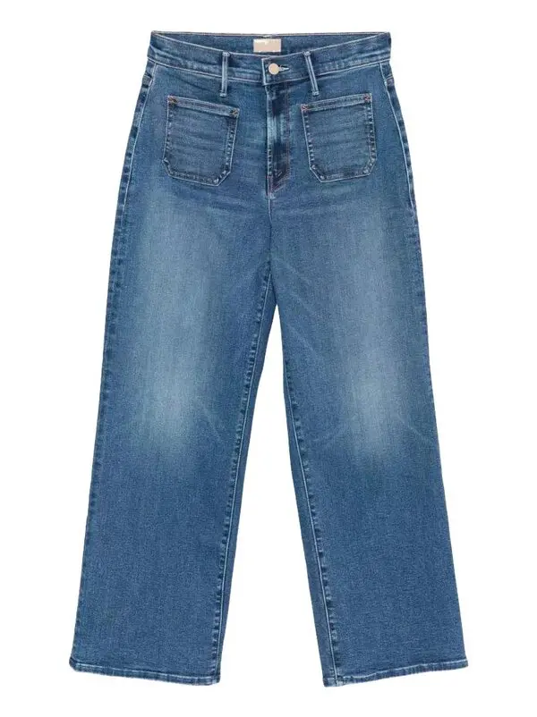 MOTHER Maven Ankle Jeans - Blue