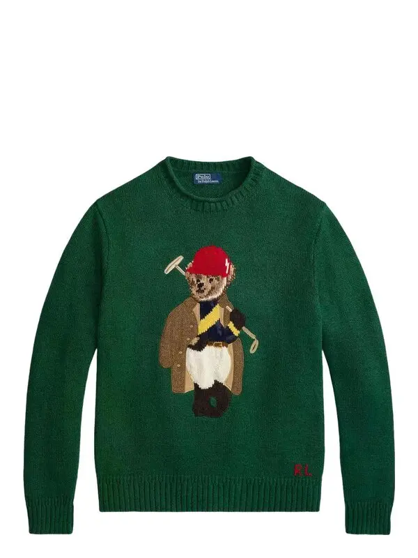 Polo Ralph Lauren Logo Detailing Sweater - Green