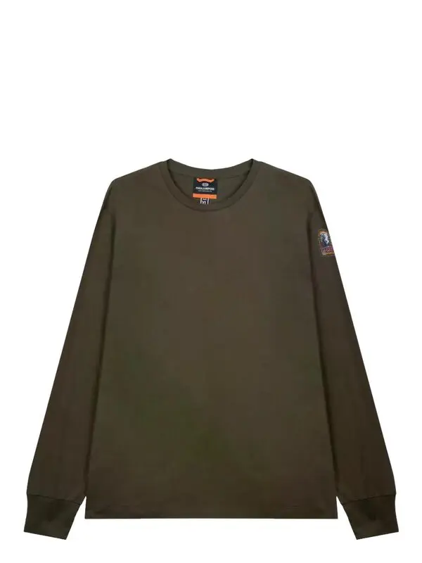 PARAJUMPERS Long-sleeved Patch T-shirt - Green