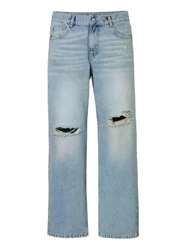 Marc Jacobs The Jean Distressed Jeans - Blue