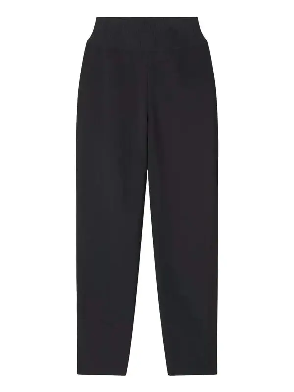 LANVIN Ribbed-waistband Trousers - Black