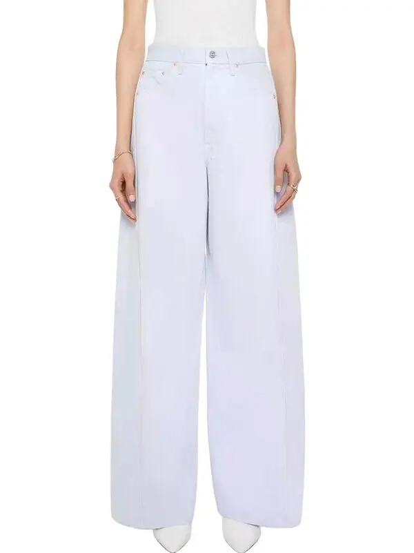 MOTHER Wide-leg Jeans - Blue