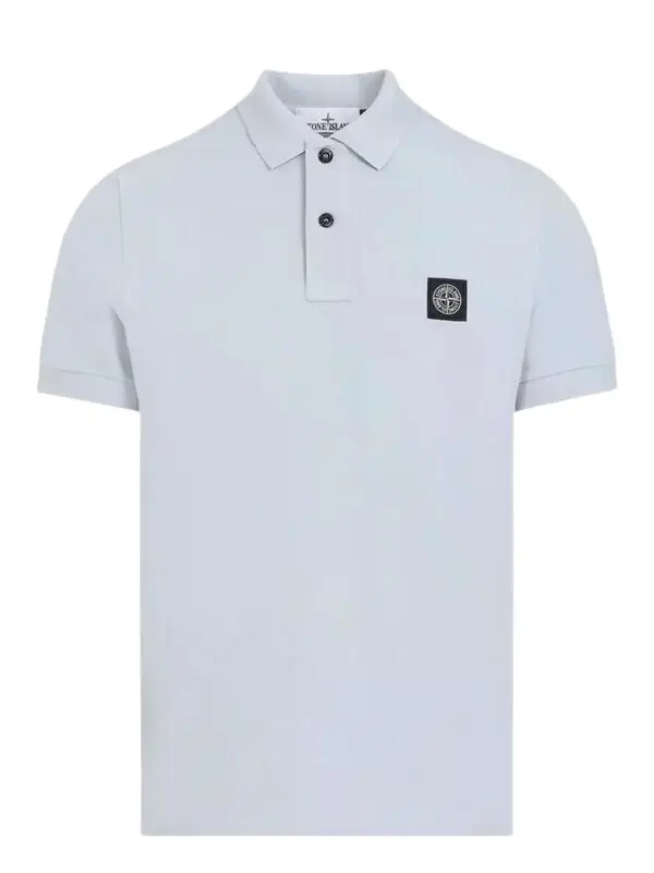 Stone Island Cotton Polo Shirt - Blue