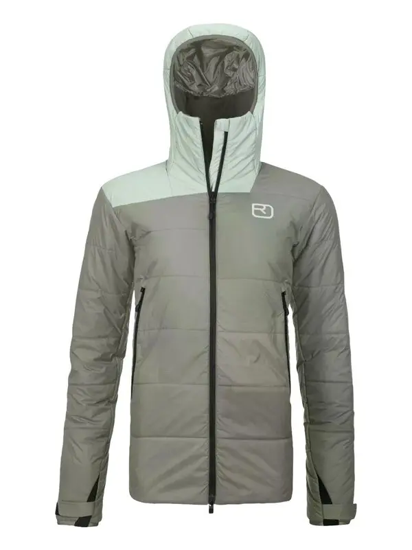 ORTOVOX Quilted Hooded Jacket - Grey