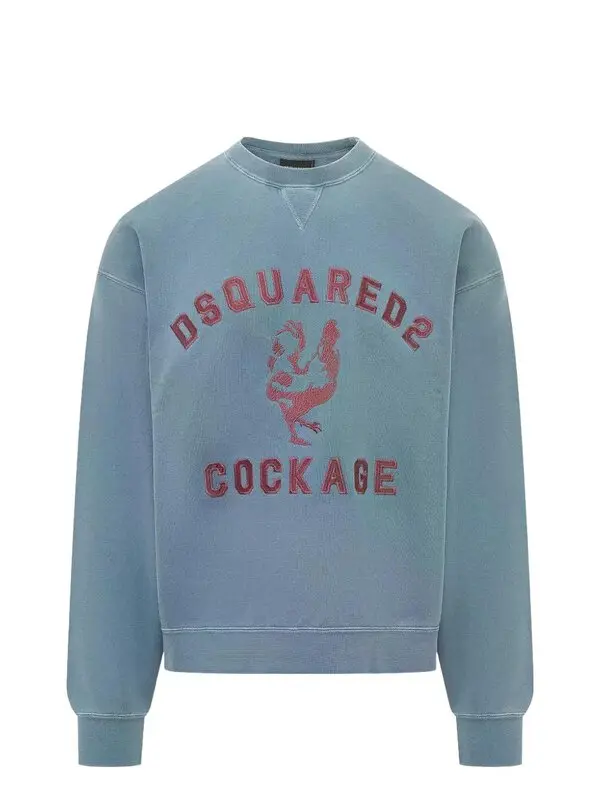 Dsquared2 Crew-neck Sweatshirt - Blue