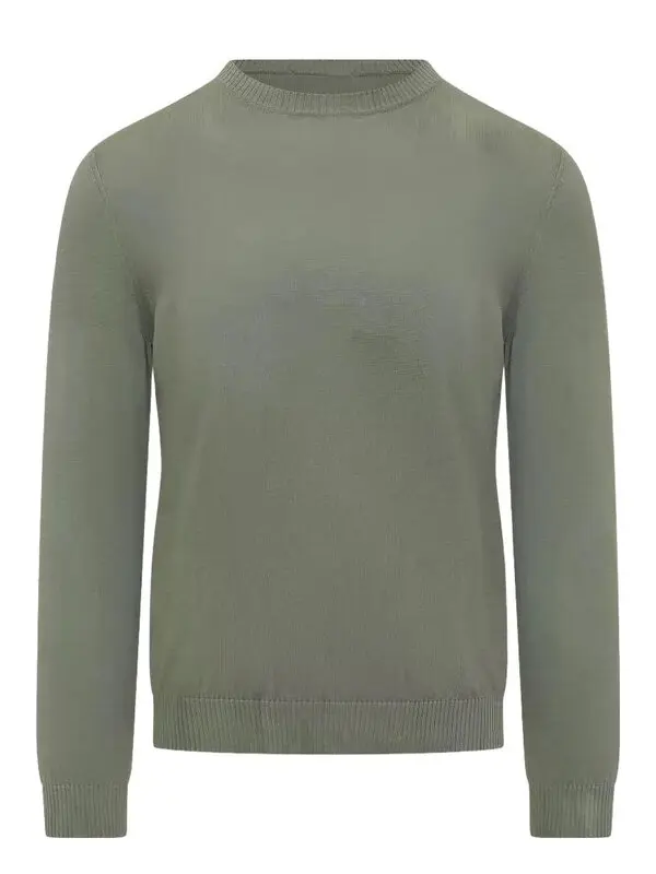 Malo Crew-neck Sweater - Green