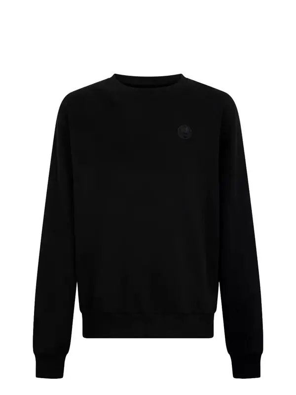 PLEIN SPORT Fleece Patch Sweatshirt - Black