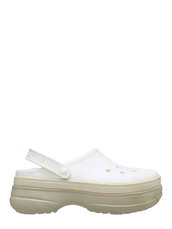 CROCS Platform Trainers - White