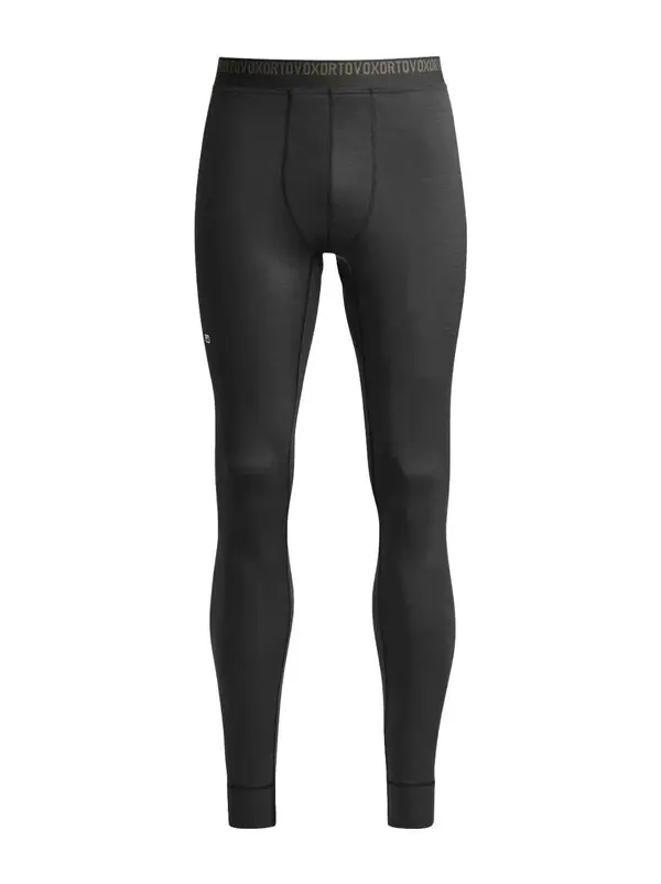 ORTOVOX 185 Rock’n’wool Base-layer Leggings - Black
