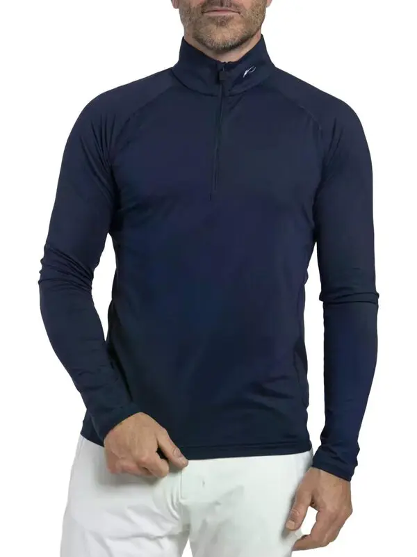 Kjus Long-sleeve Half-zip Sweater - Blue