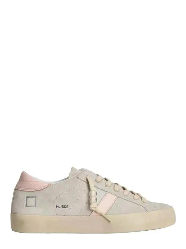 D.a.t.e. Hl/sde Lace-up Sneakers - Neutrals