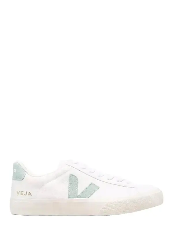 VEJA Campo Logo Patch Sneakers - White