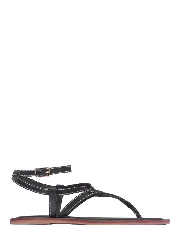 Bernardo Mallorie Stitched Sandals - Black