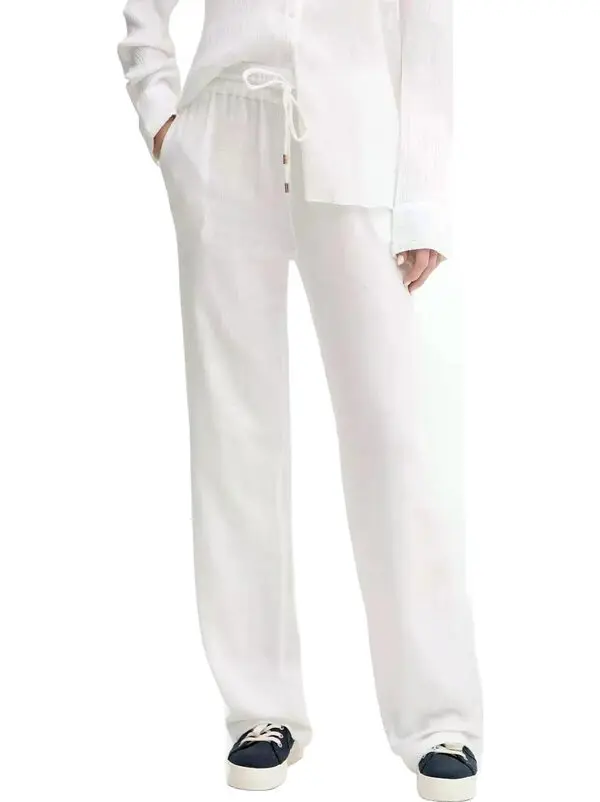 Melissa Odabash Drawstring Trousers - White