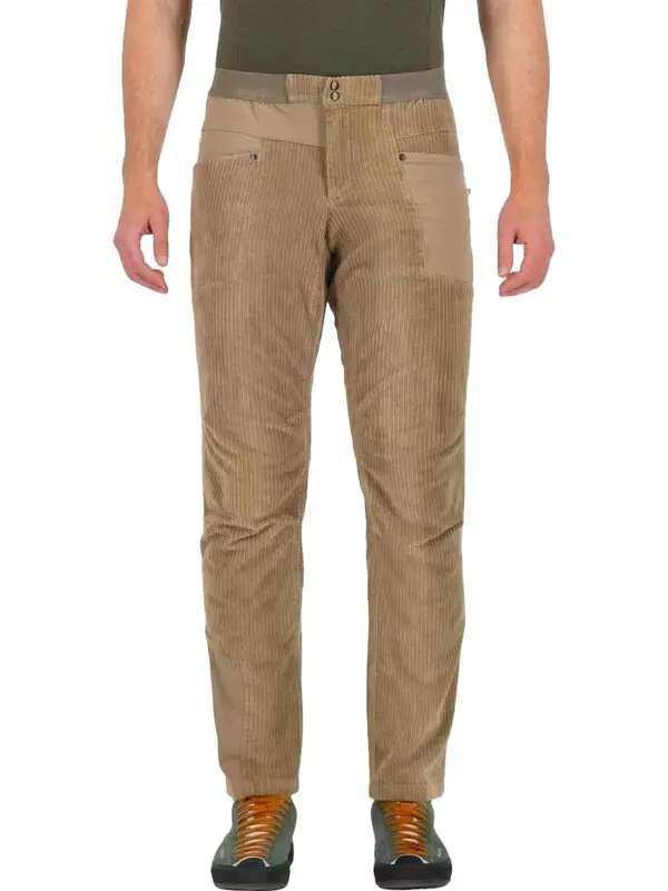 KARPOS Panelled Corduroy Trousers - Neutrals