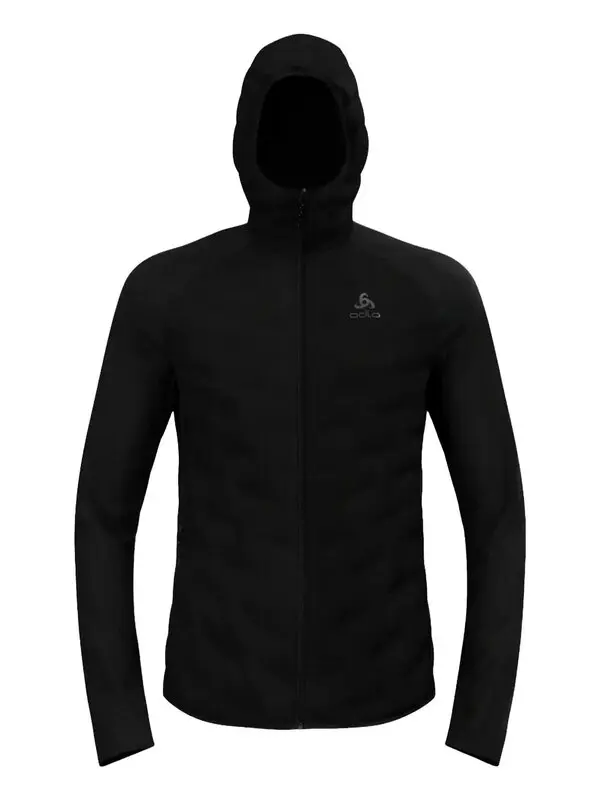 ODLO Hooded Zip Jacket - Black