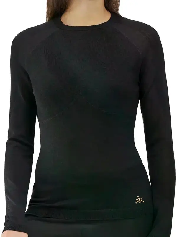 BIOMA Merino Wool Base Layer - Black