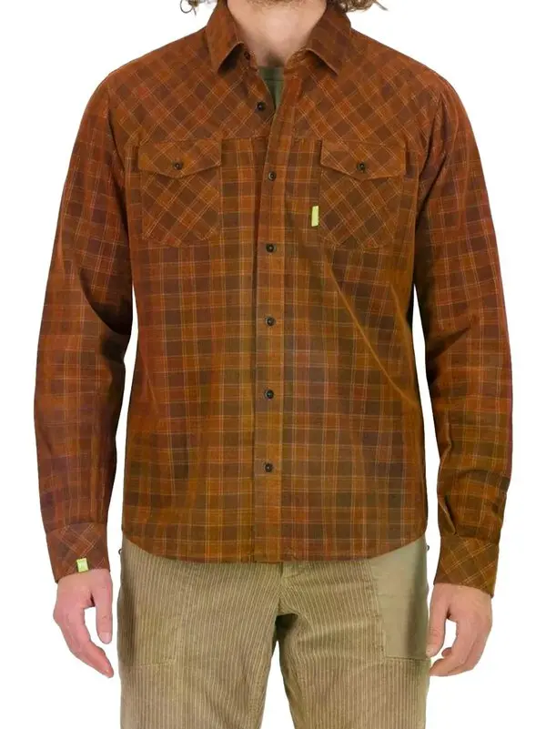 KARPOS Faina Check Pocket Shirt - Brown