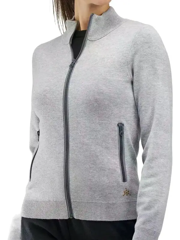 BIOMA Mid-layer Merino Jacket - Grey
