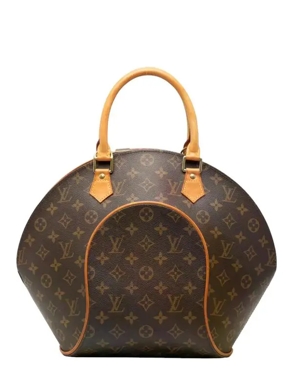 LOUIS VUITTON 1998 Monogram Ellipse Mm Handbag - Brown