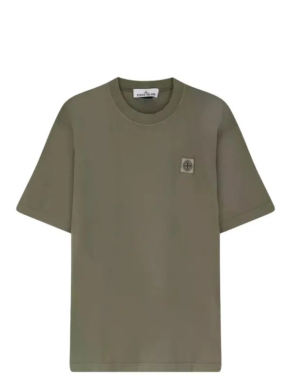 Stone Island Logo-patch T-shirt - Green