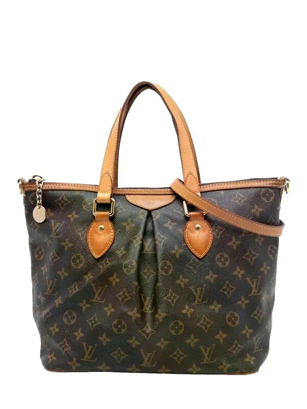 LOUIS VUITTON 2013 Monogram Palermo Pm Satchel - Brown