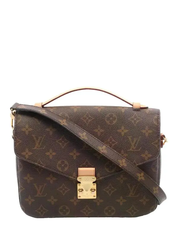 LOUIS VUITTON 2010-2026 Pochette Metis Satchel Monogram - Brown