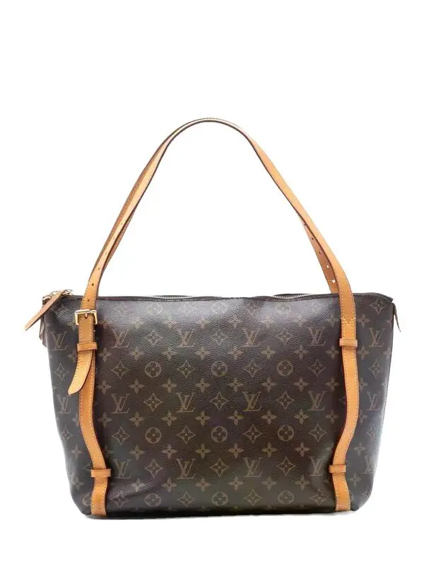 LOUIS VUITTON 2014 Monogram Tuileries Tote Bag - Brown