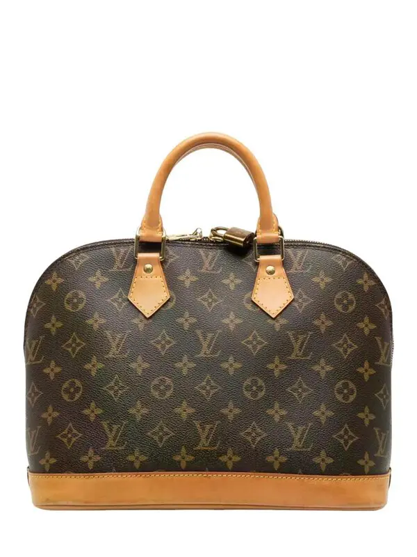 LOUIS VUITTON 1999 Monogram Alma Pm Handbag - Brown