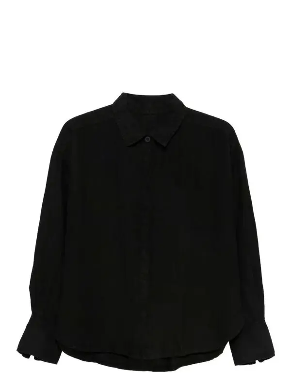 THOM KROM Long-sleeve Blouse - Black