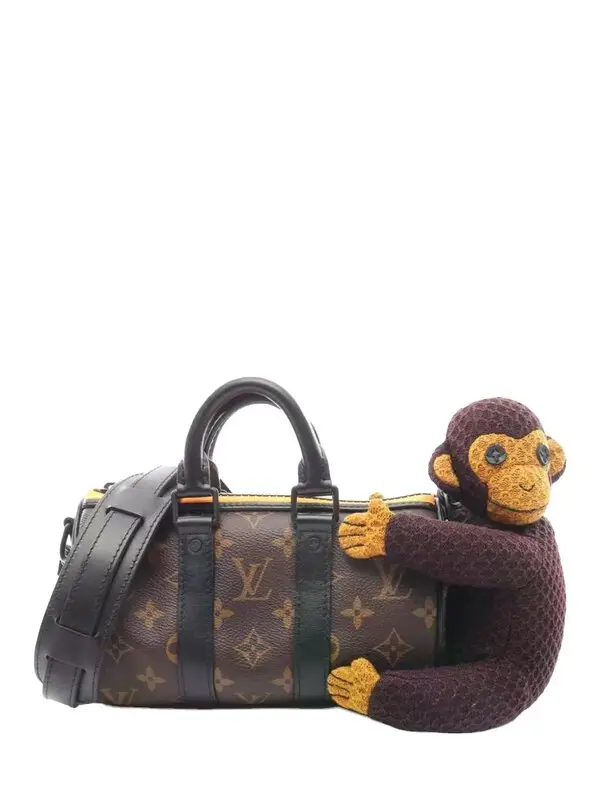 LOUIS VUITTON 2021-2026 Monogram Monkey Keepall Xs Satchel - Brown