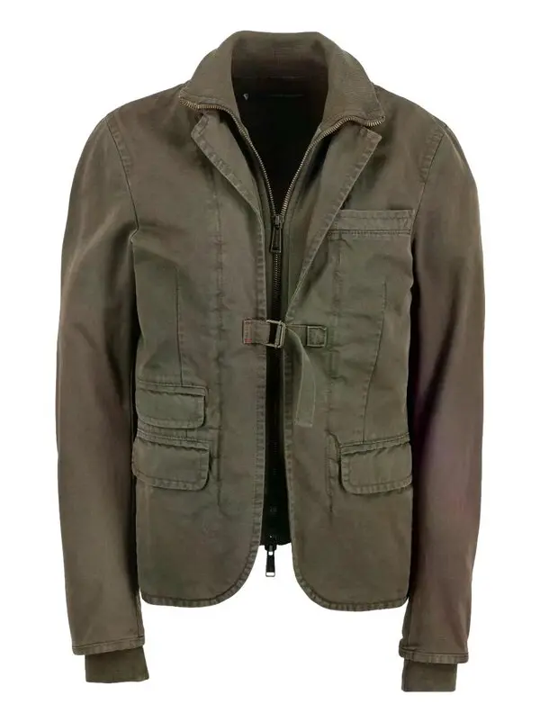 Dsquared2 Militar Cotton Jacket - Green