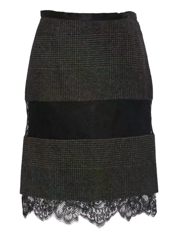 Dolce & Gabbana Tweed Skirt - Black