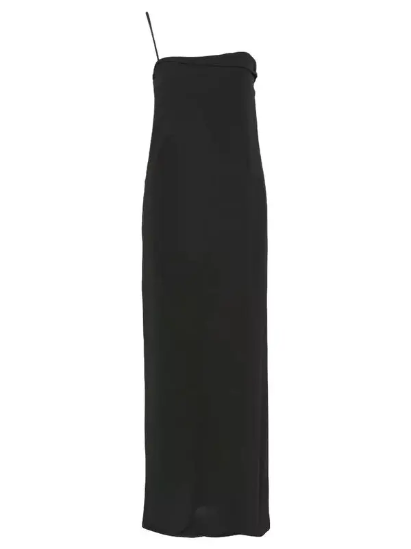 Versace One-shoulder Maxi Dress - Black