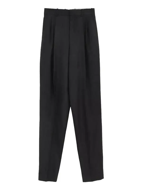 Chloé Pleated Trousers - Black