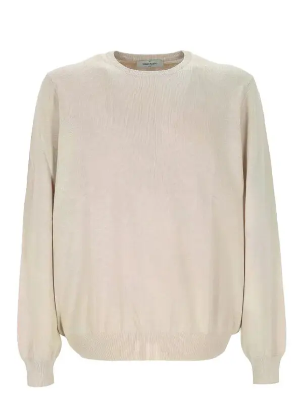 GRAN SASSO Crew-neck Sweater - Neutrals