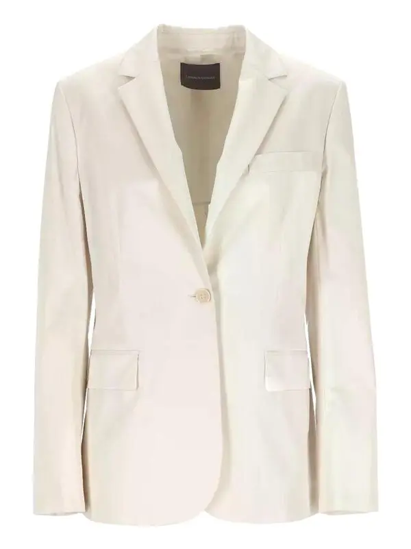 Lorena Antoniazzi Single-breasted Blazer - White