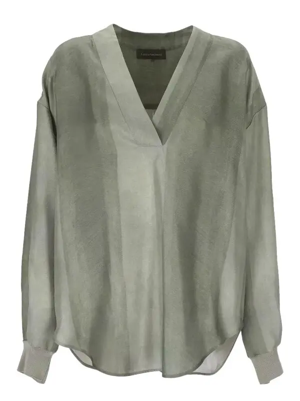 Lorena Antoniazzi Silk Blouse - Green