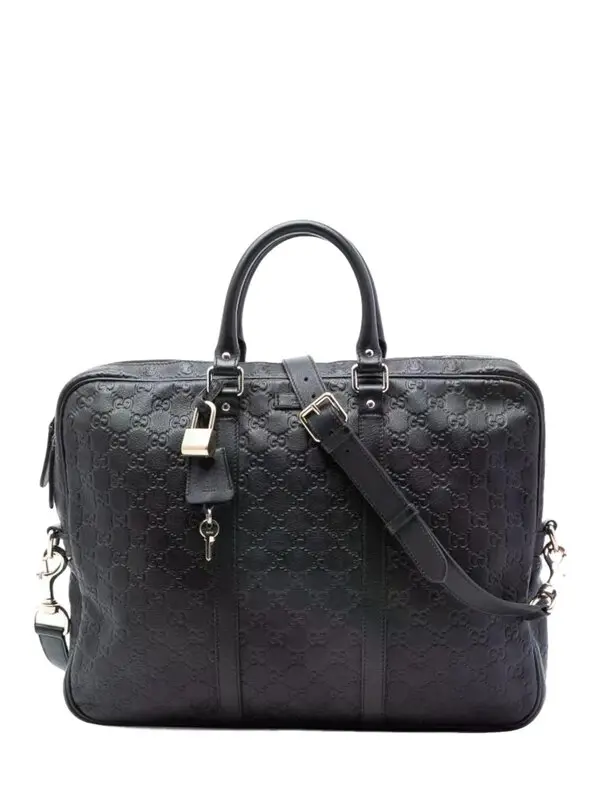 Gucci Ssima Business Bag - Black